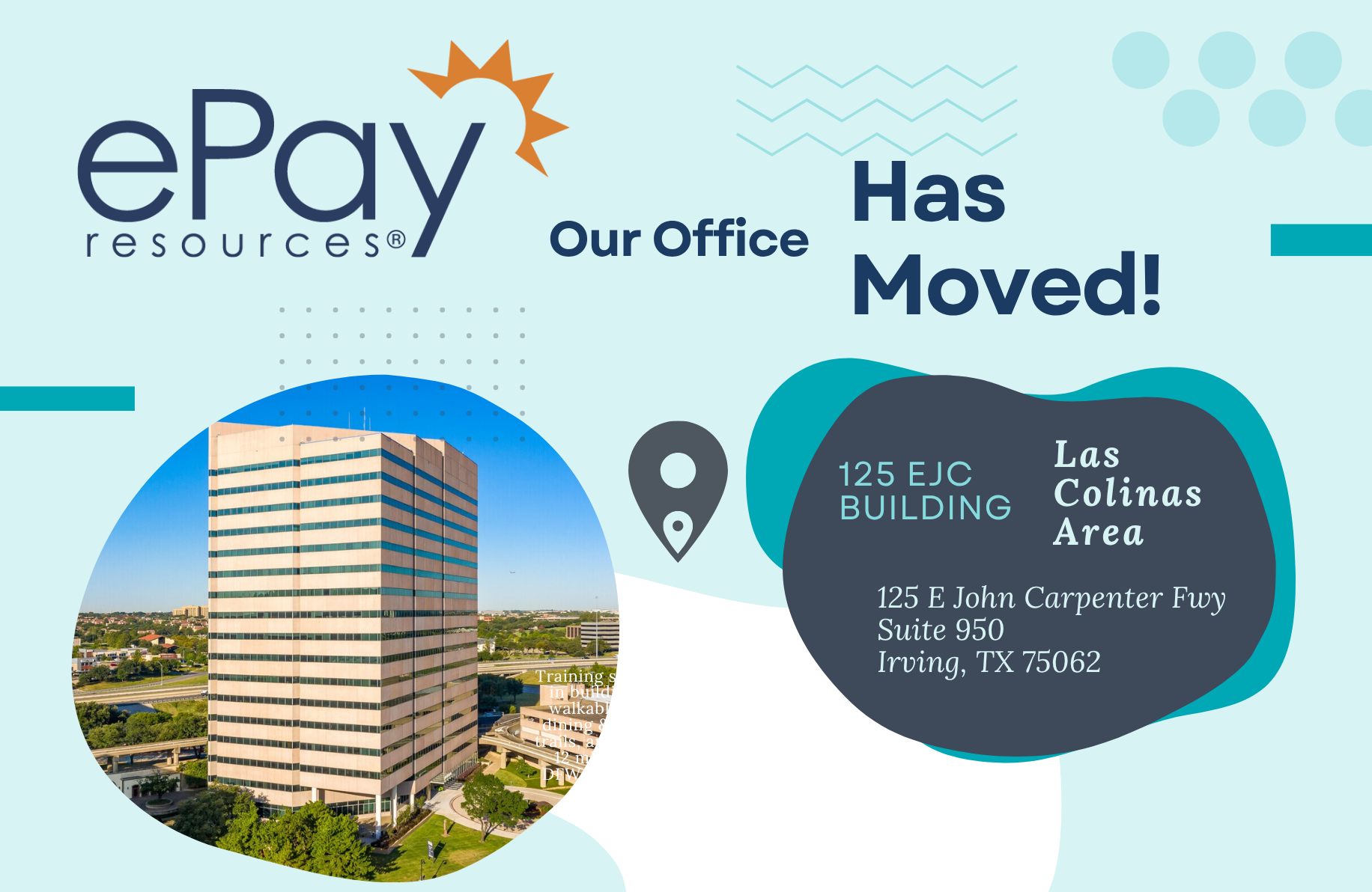 Our Headquarters Has Moved